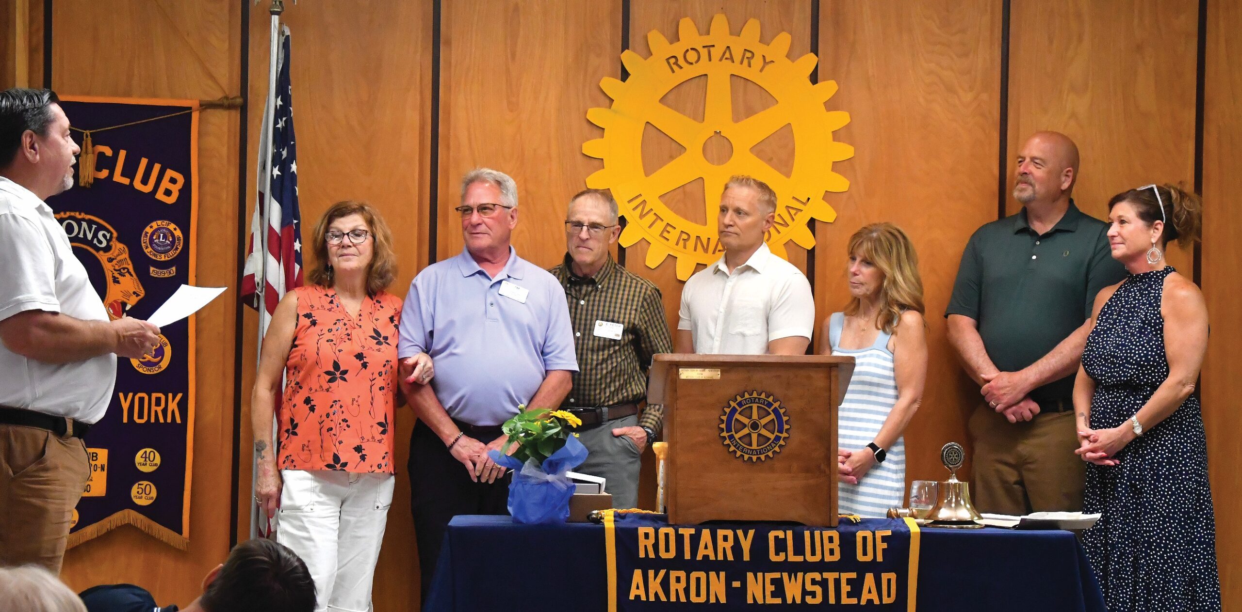 Rotary Club of Akron-Newstead installs officers - Akron Bugle